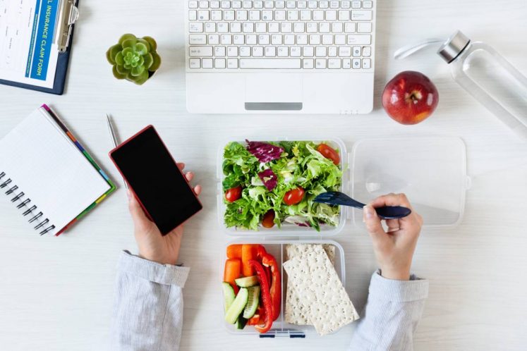 Repas sain au bureau : les efforts des entreprises
